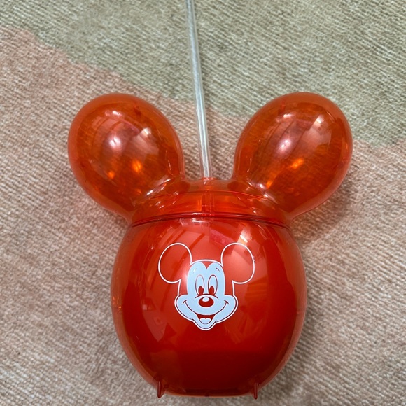 Disney | Dining | Disney Sipper With Straw Mickey Mouse Balloon Red Nwt ...